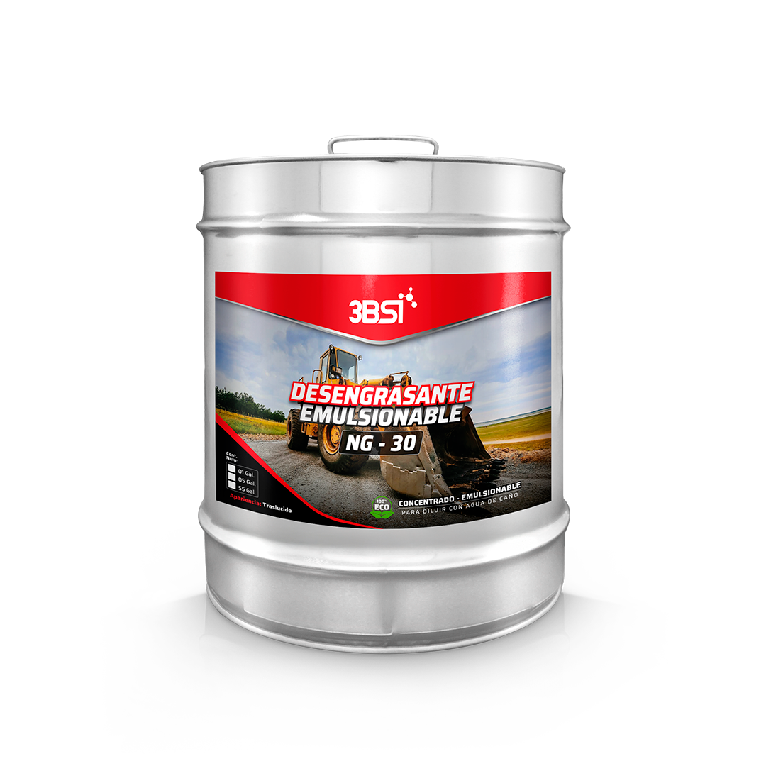 DESENGRASANTE EMULSIONABLE BIODEGRADABLE – NG 30 - 3BSI Perú