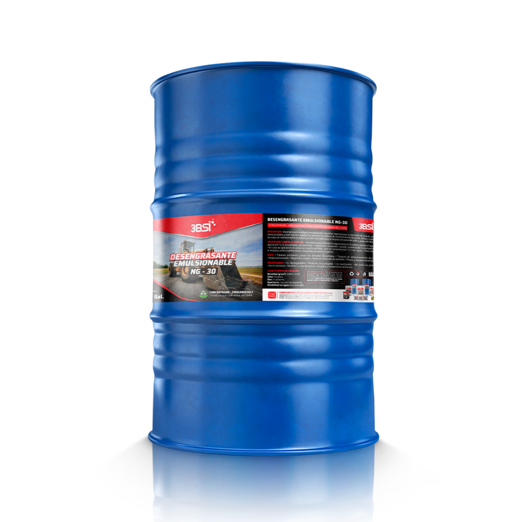 DESENGRASANTE EMULSIONABLE BIODEGRADABLE – NG 30 - 3BSI Perú